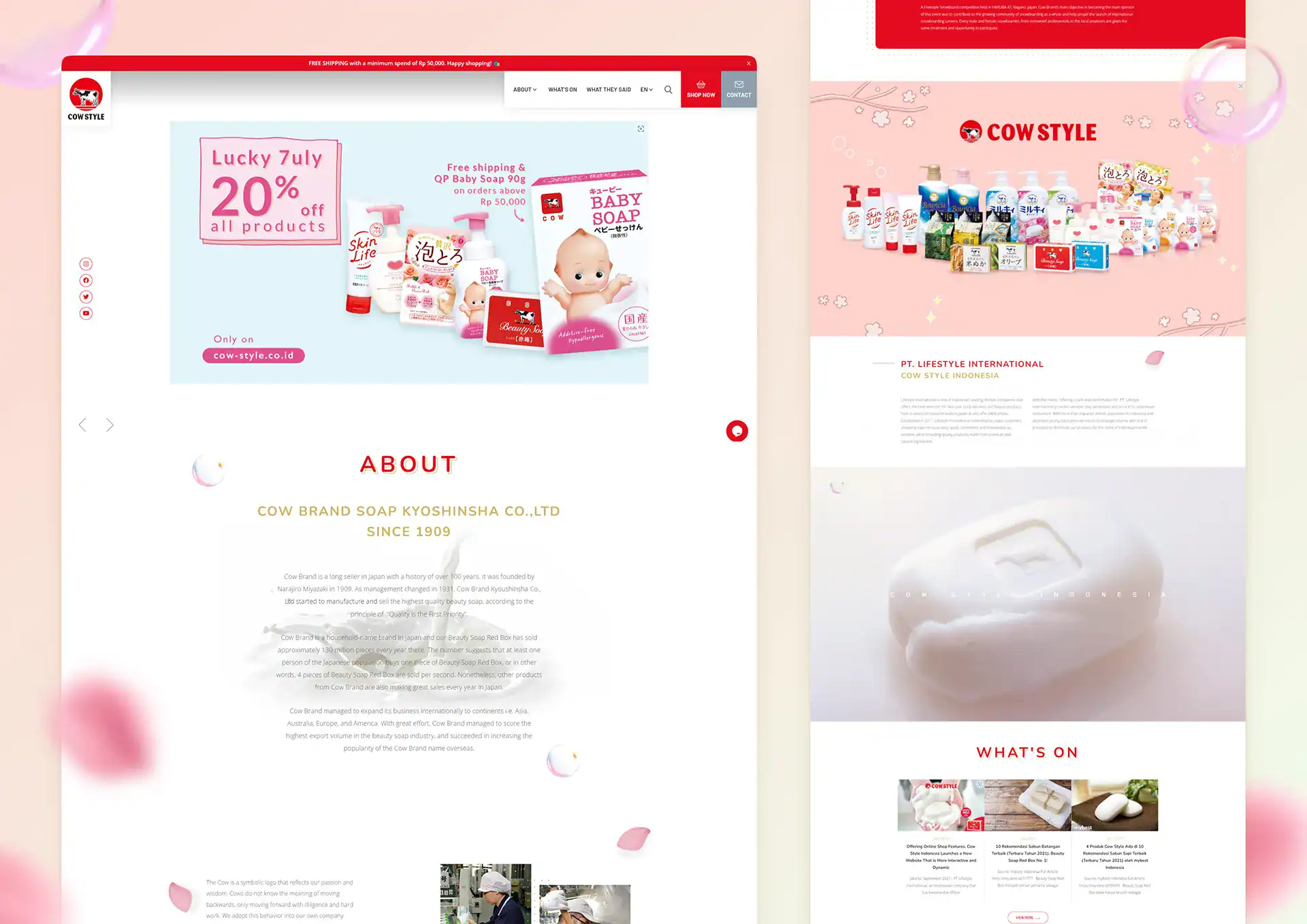 Website Online Shopping untuk Cow Style Indonesia | PT. Timedoor Indonesia